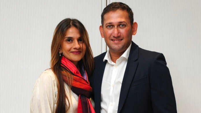 Ajit Agarkar's wife (Fatima Ghadially) | Love story | Marriage | Kids ...